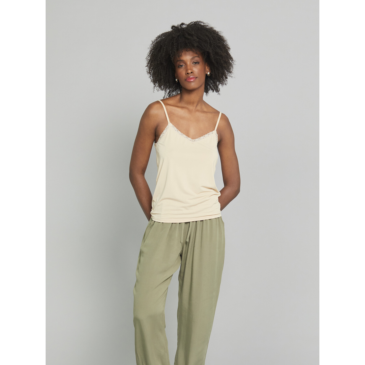 Top Basico com Renda - Natura